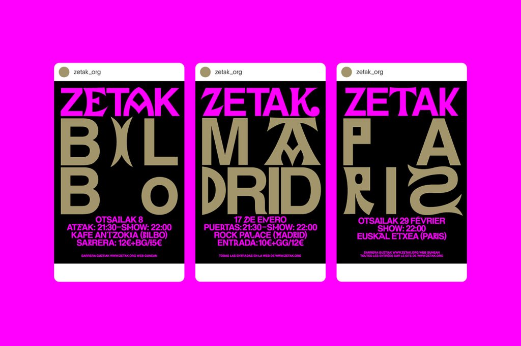 Reviving ancient Basque letterforms - SMLXL